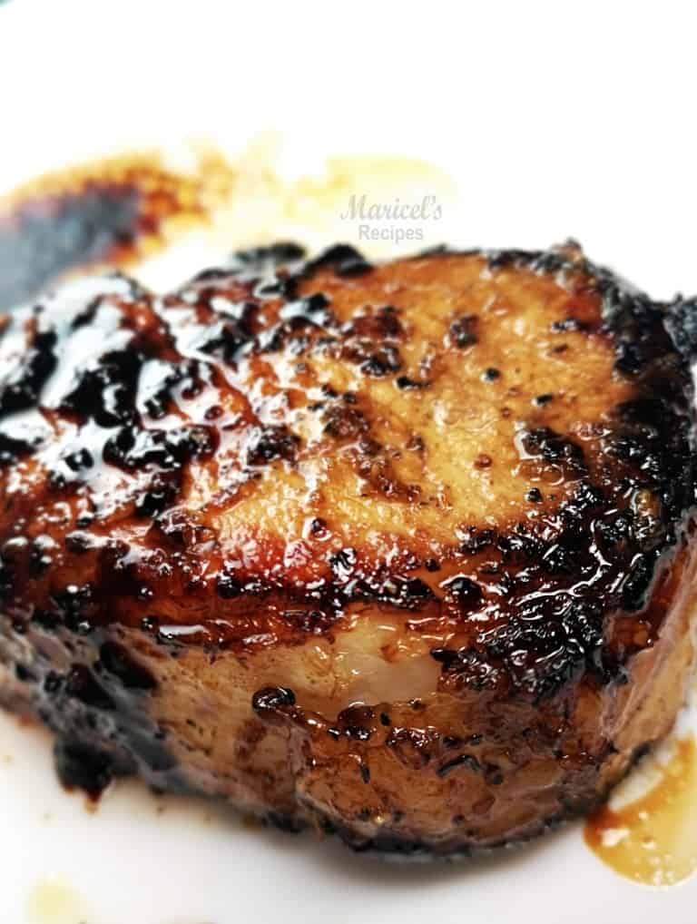 Balsamic glazed Pork loin - Maricels Recipes