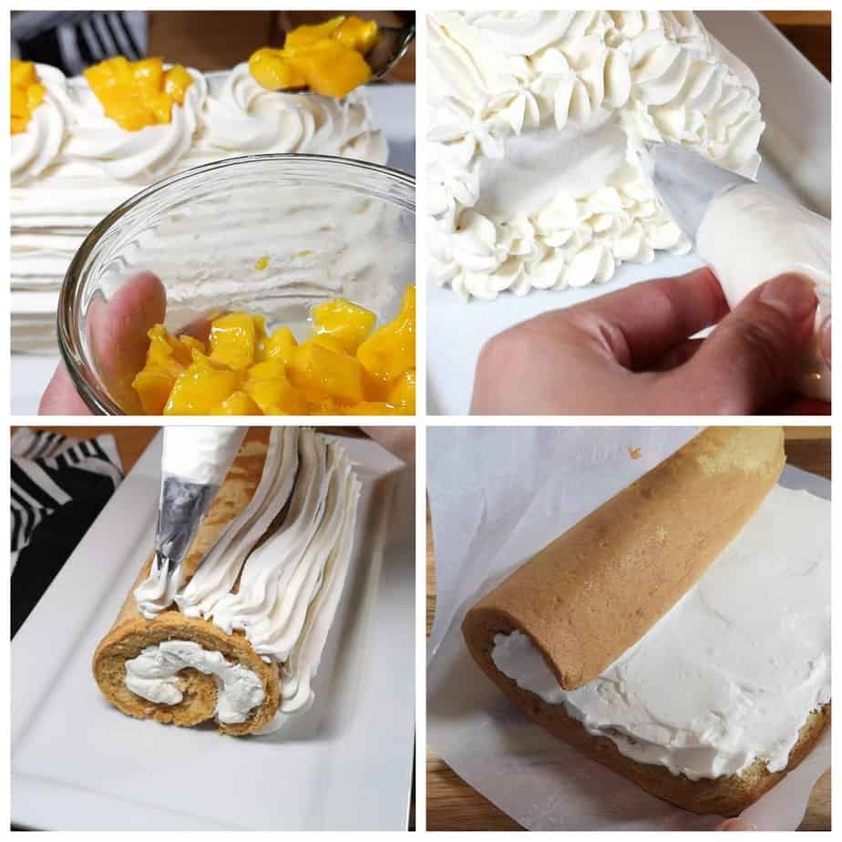 Mango Swiss Roll Cake – Maricels Recipes Home Cooking