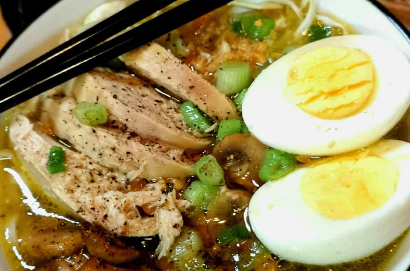 Chicken Rice Stick Noodle Soup - Maricels Recipes Home Cooking