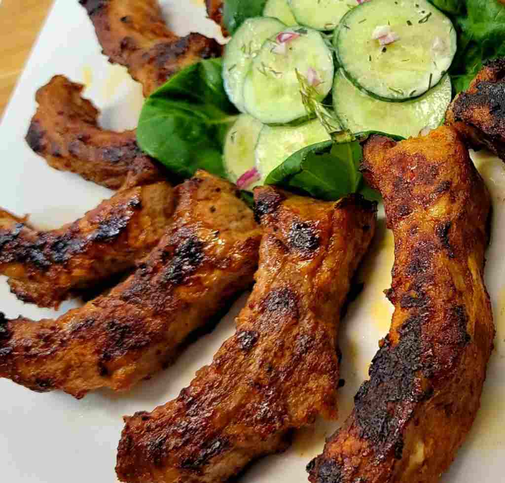 Air Fryer Pork Ribs Bulgogi